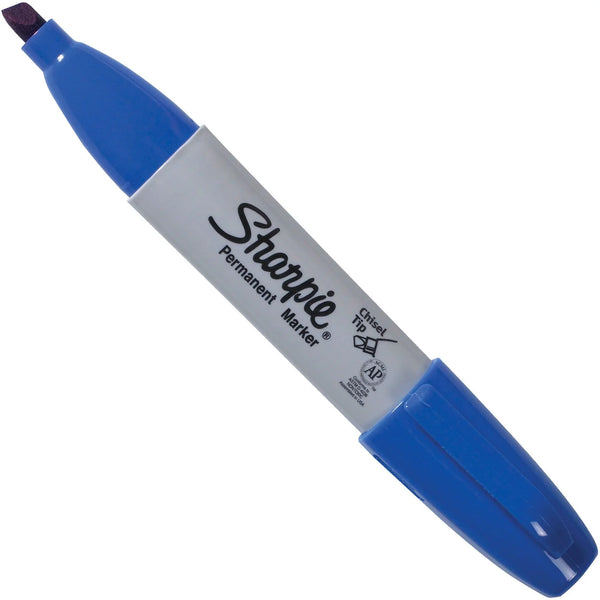Blue Sharpie® Chisel Tip Markers – Samuel Packaging Store